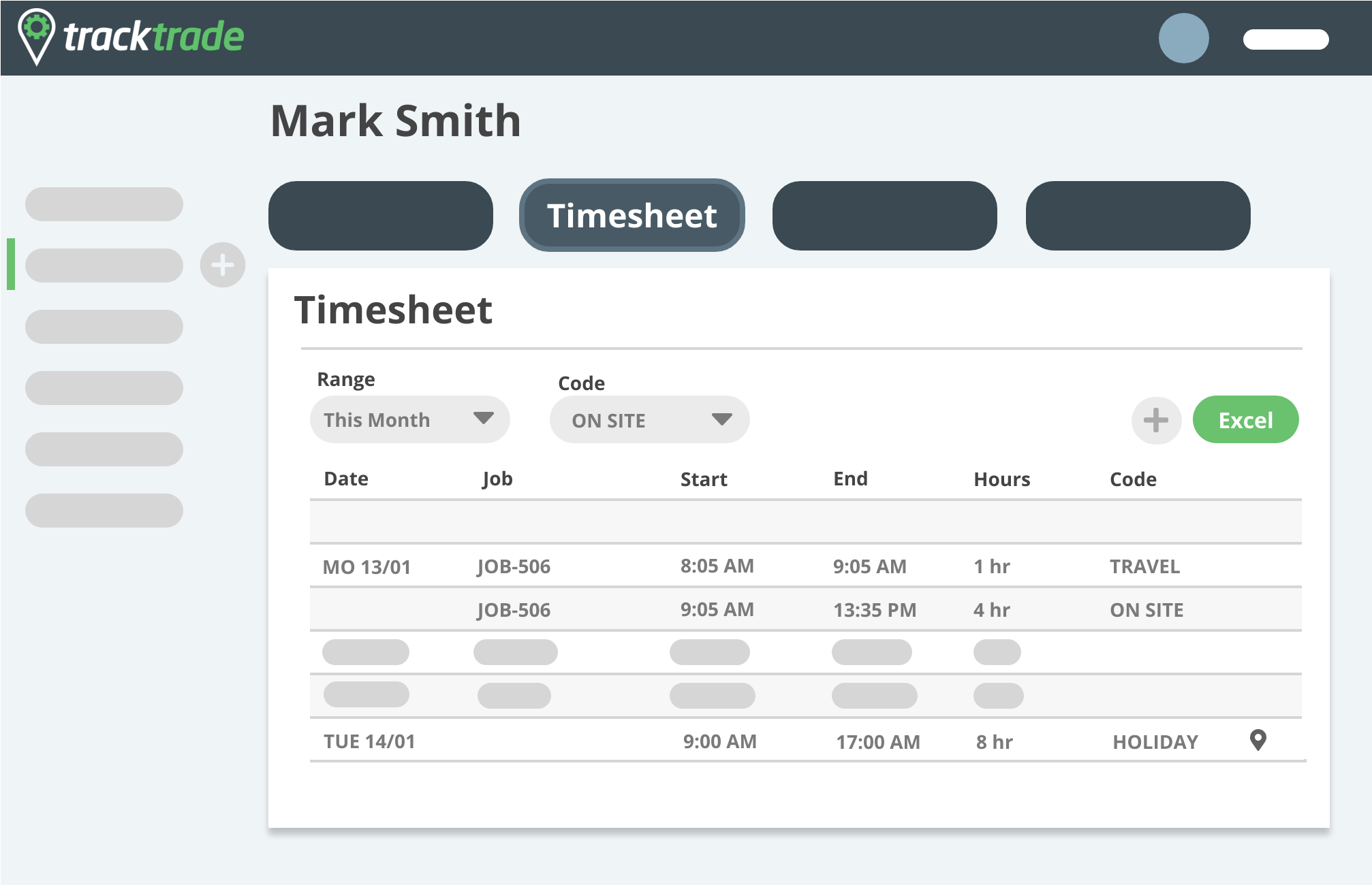 Field App | TrackTrade